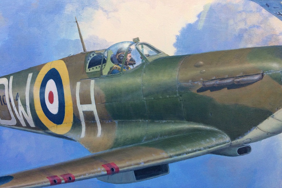 Spitfire painting