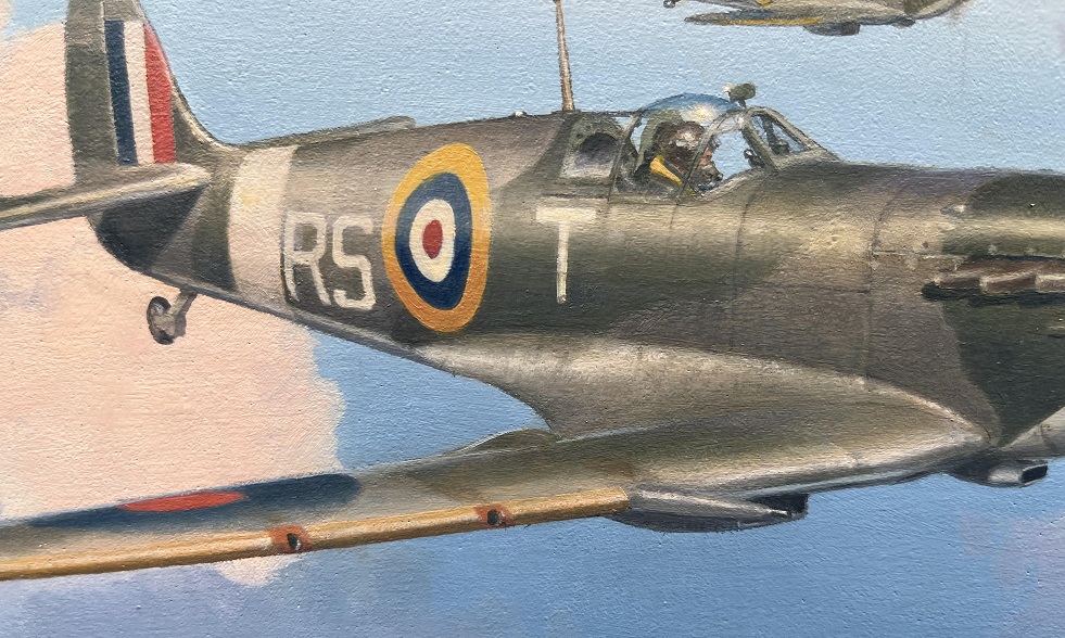 Spitfire Mk5 painting